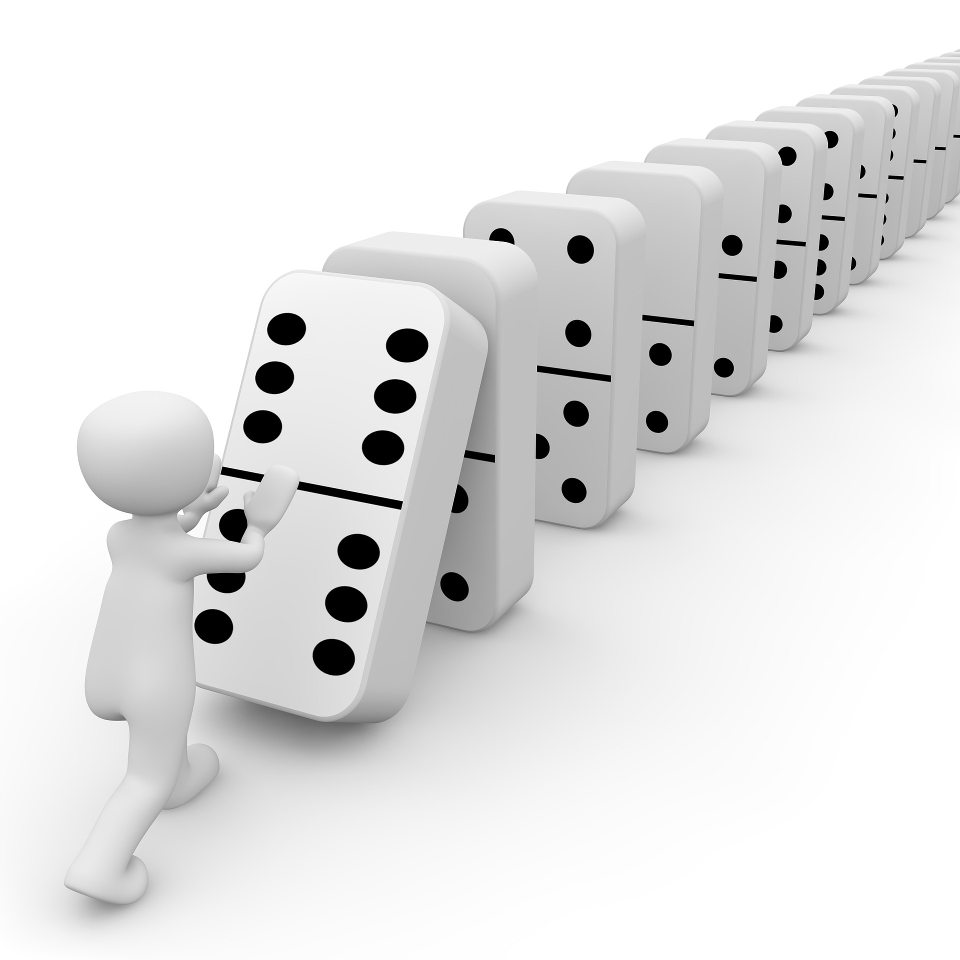 Monday Inspiration Create A Domino Effect Nina Amir