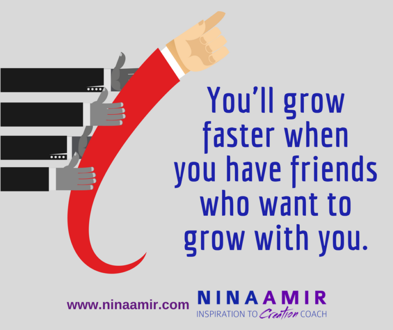 Create Inspired Results: Develop Growth Friends - Nina Amir