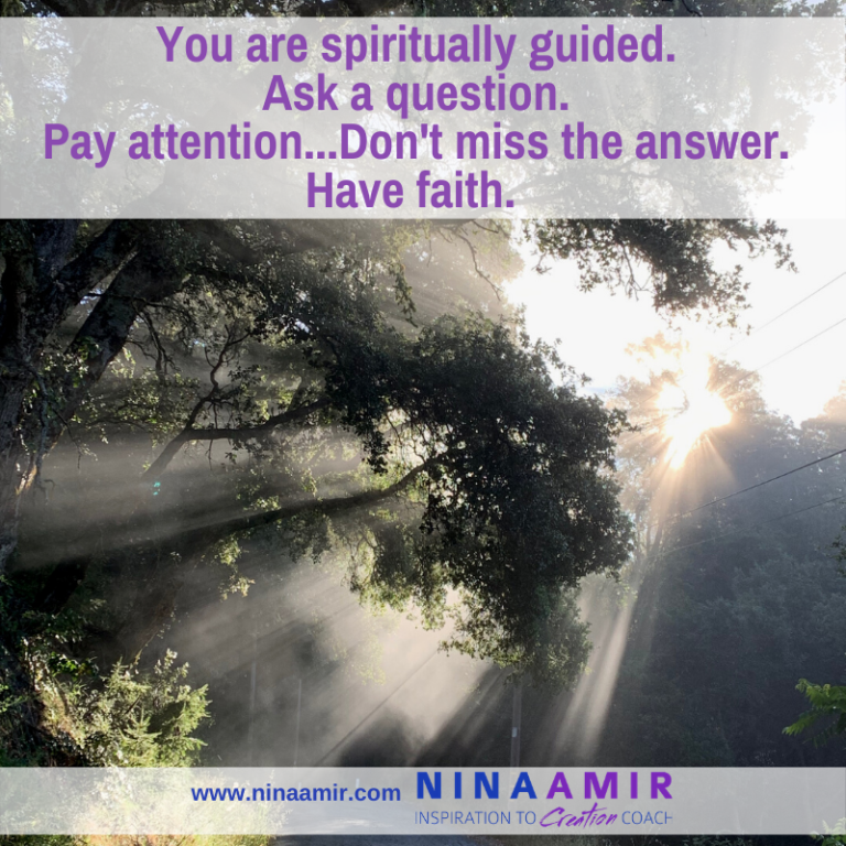 How to Become More Aware of Spiritual Guidance - Nina Amir